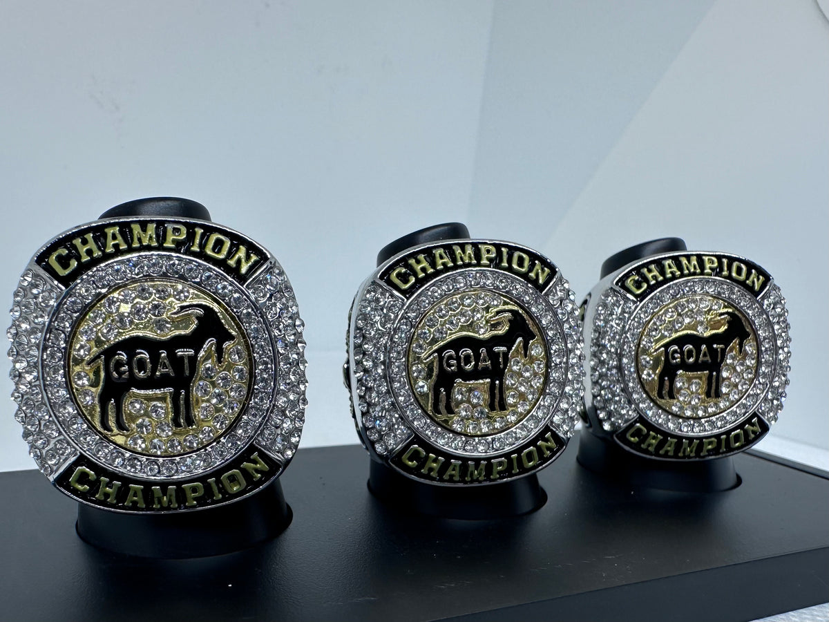 Official GOAT Championship Ring – Alex Laughlin40